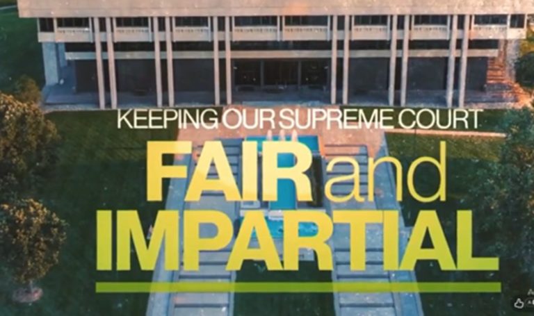 Opponents of electing justices unveil first television ad | Sunflower ...
